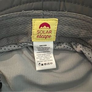 Solar Escape | Accessories | New Solar Escape Hat Uv Sun Protection ...